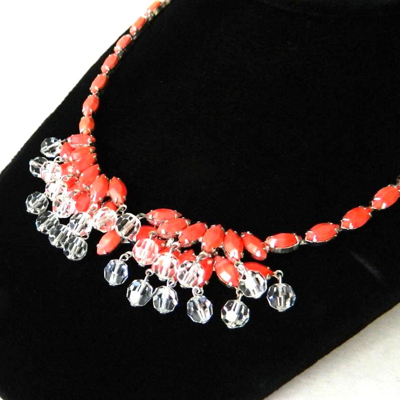 1950's Weiss necklace and earring set