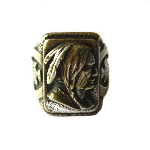 Vintage Indian head ring